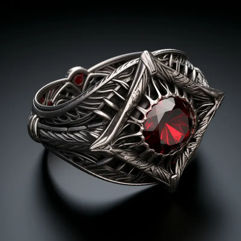 The Witcher Vran Jewels Midjourney Prompt | PromptBase