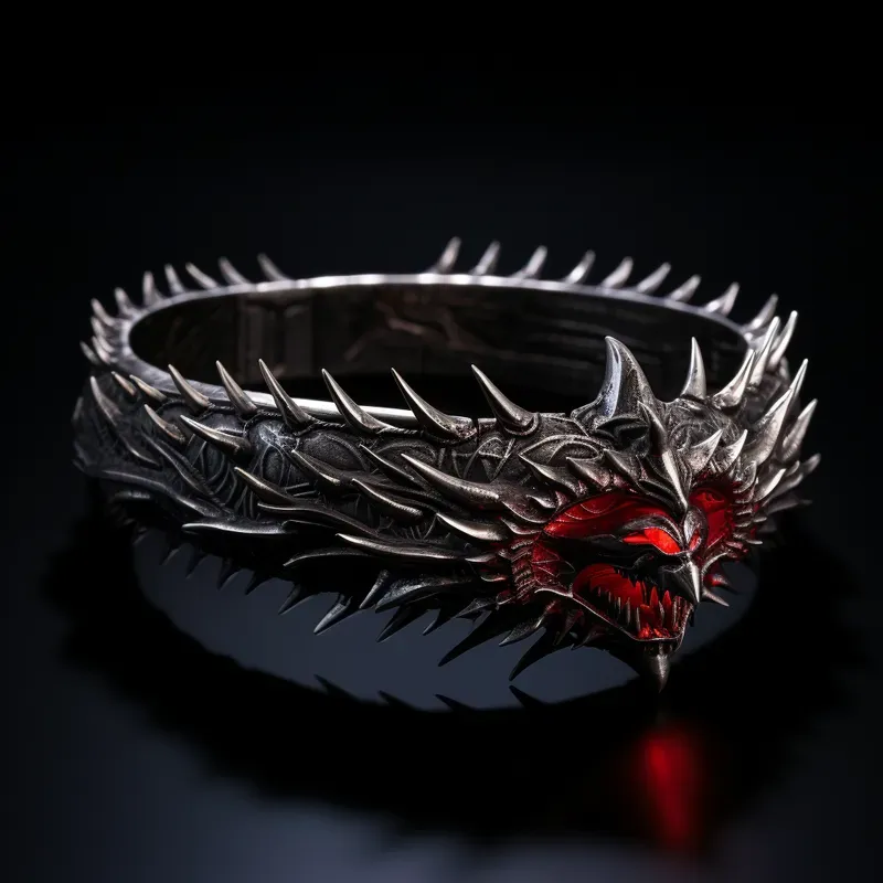 The Witcher Vran Jewels Midjourney Prompt | PromptBase