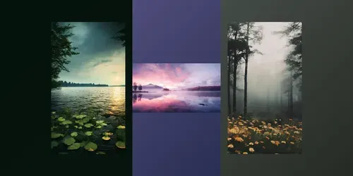 Creative Landscape Wallpapers Midjourney Prompt | PromptBase