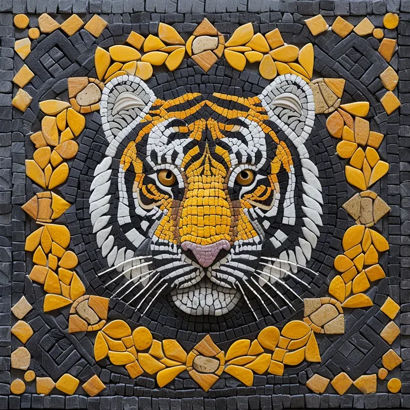 The Art Of Clay Mosaics In India Midjourney Prompt | PromptBase
