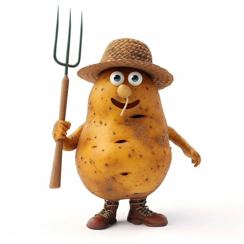 Your Own Potato Characters Midjourney Prompt | PromptBase