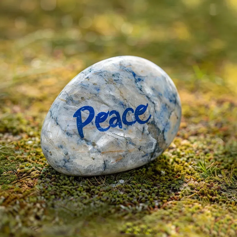 Customizable Stone Message Photos Midjourney Prompt | PromptBase