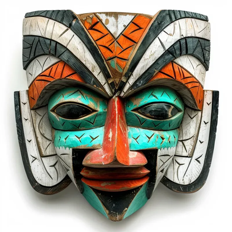 Custom Topeng Mask Art Midjourney Prompt | PromptBase