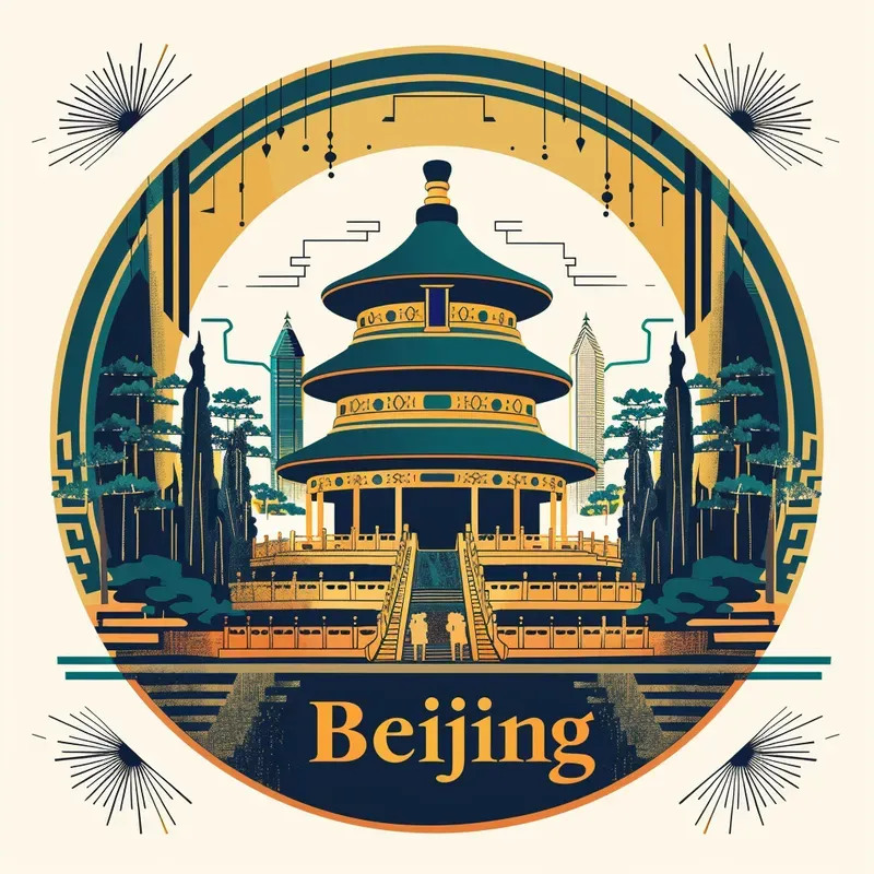 Art Deco Iconic Cities Midjourney Prompt | PromptBase