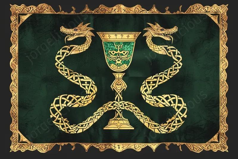 Fantasy Medieval Flags Midjourney Prompt | PromptBase