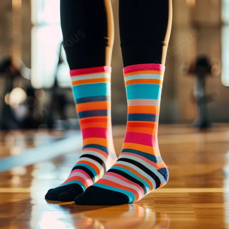 Cozy Feet Socks Stock Templates Midjourney Prompt | PromptBase