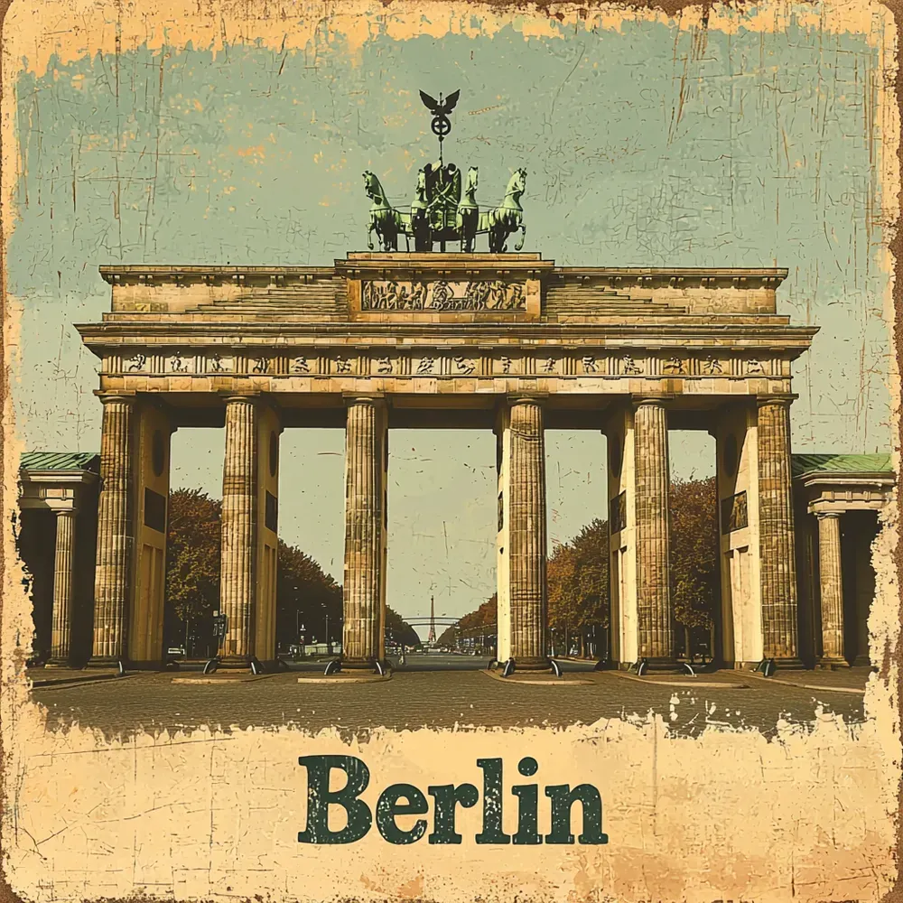 Classic City Postcards Midjourney Prompt | PromptBase