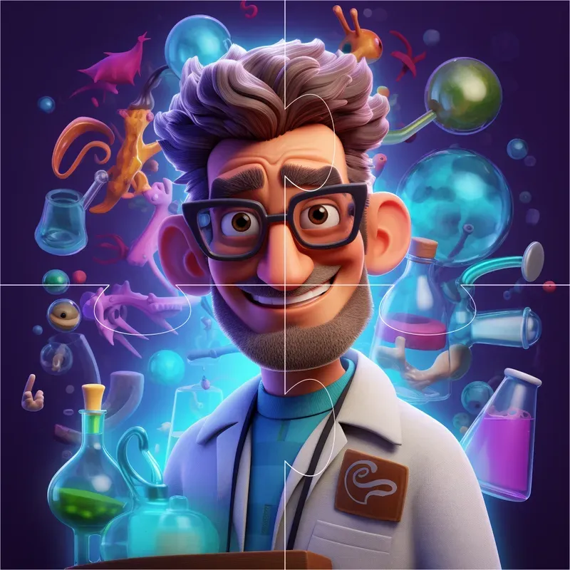 Pixar Style Characters Midjourney Prompt | PromptBase