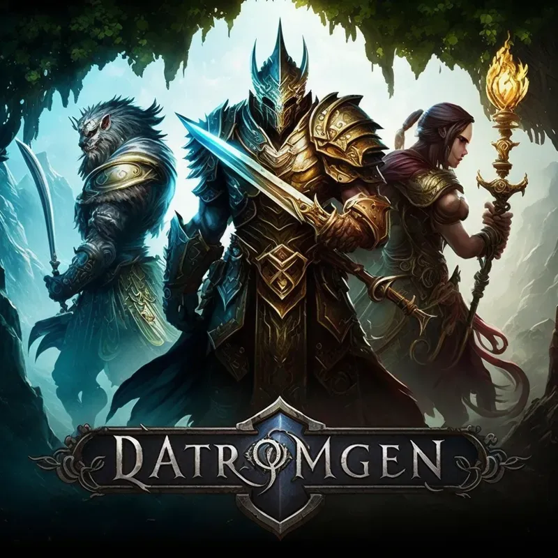 Mmorpg Characters Midjourney Prompt | PromptBase