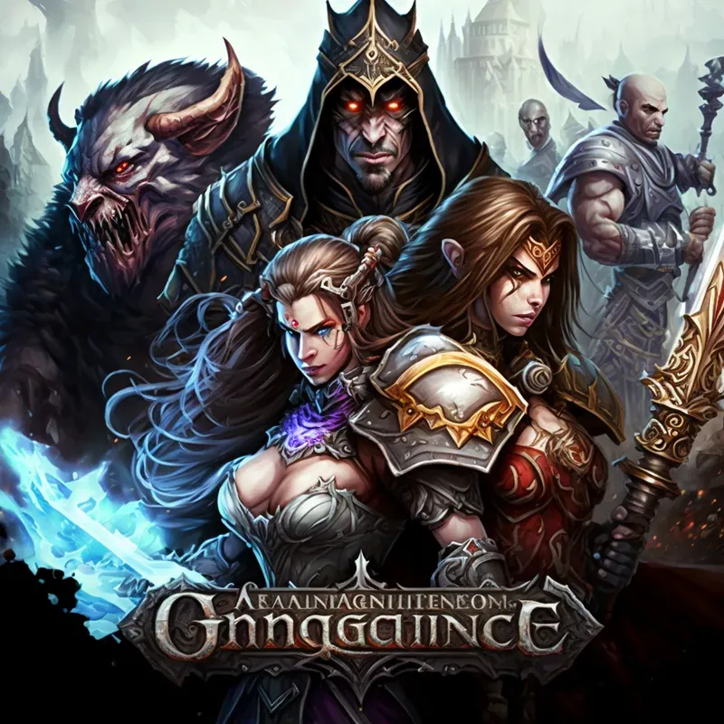 Mmorpg Characters Midjourney Prompt | PromptBase