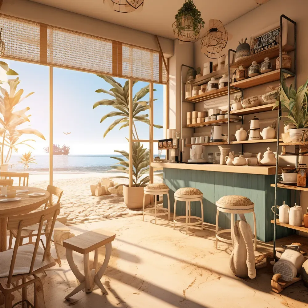 Cozy Coffee Shop Scenes Midjourney Prompt | PromptBase