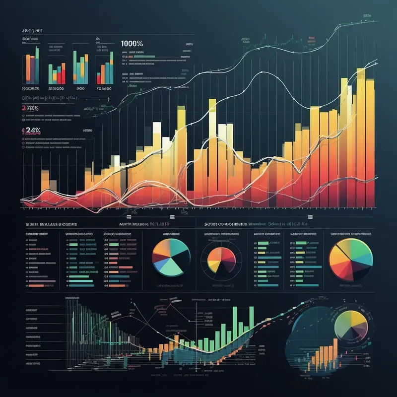 Stock Market Infographics Inspirations Midjourney Prompt | PromptBase