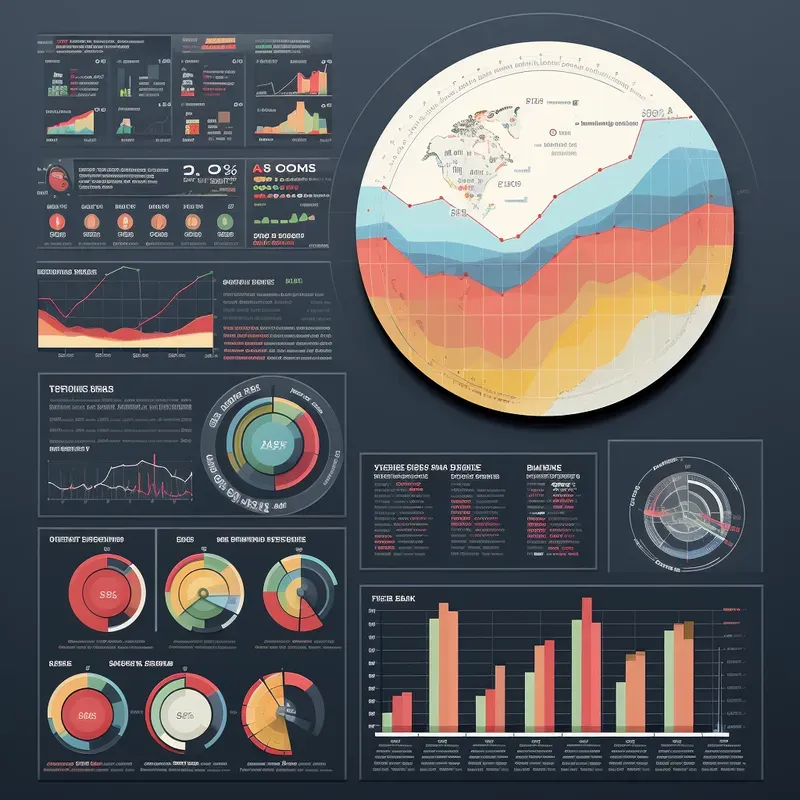 Stock Market Infographics Inspirations Midjourney Prompt | PromptBase