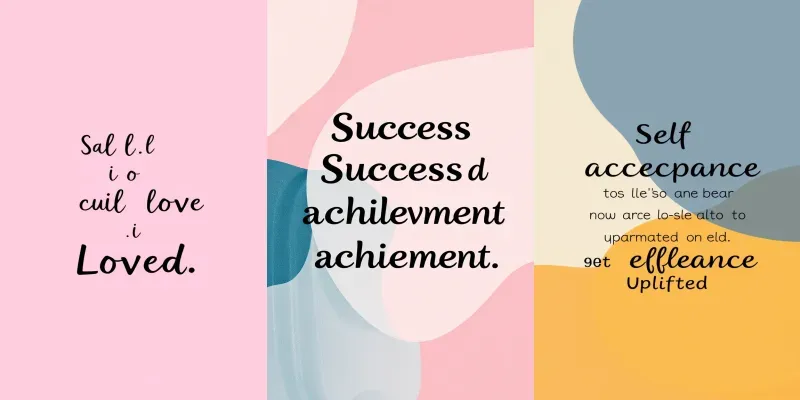 Affirmation Wallpapers For Positivity Generator App | PromptBase