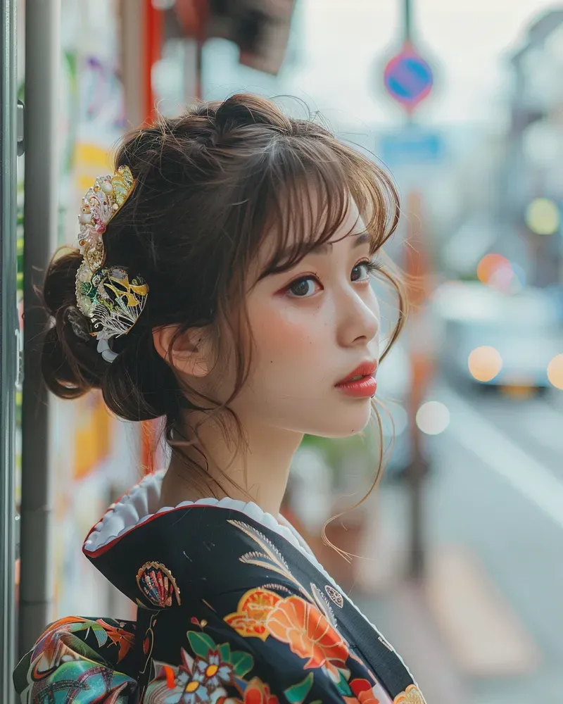 Japanese Style Portraits Midjourney Prompt | PromptBase