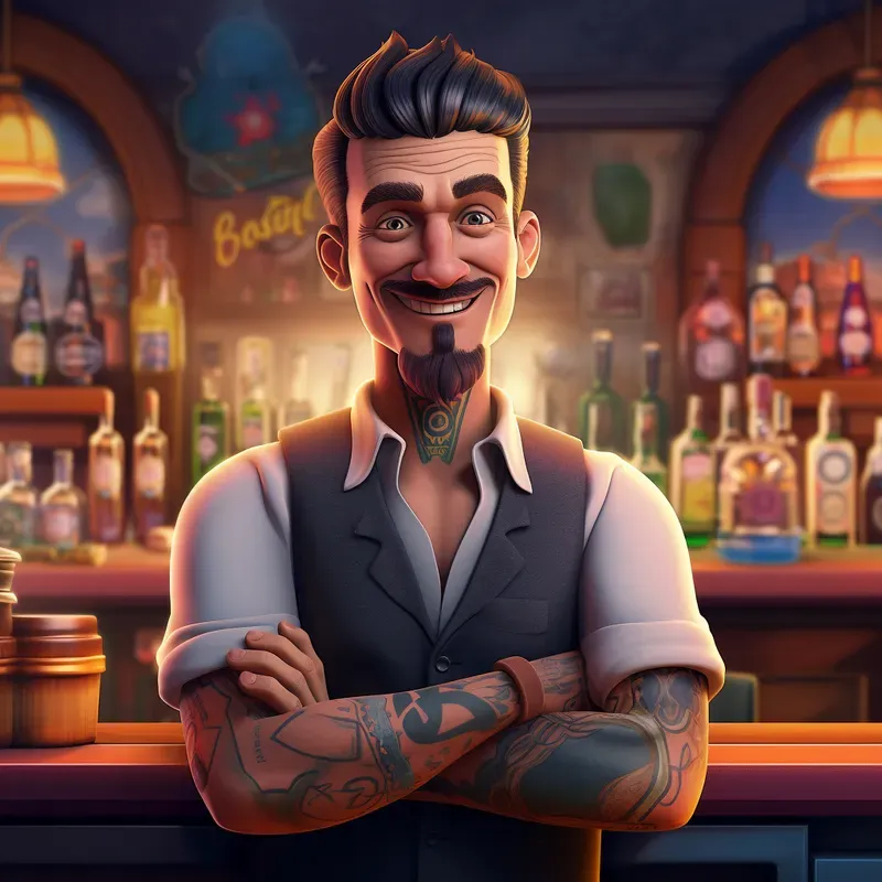 Lively Characters Midjourney Prompt | PromptBase