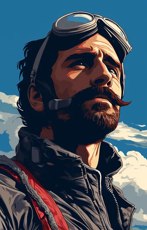 Retro Wave Vector Portraits Midjourney Prompt | PromptBase