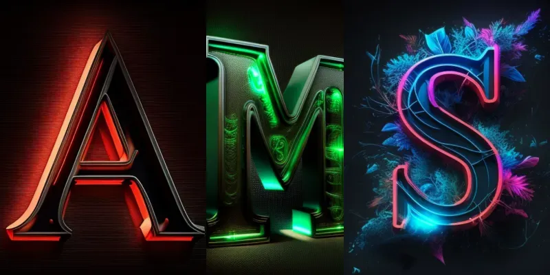 Neon Letters And Numbers Midjourney Prompt | PromptBase Neon Letters And Numbers Midjourney Prompt | PromptBase
