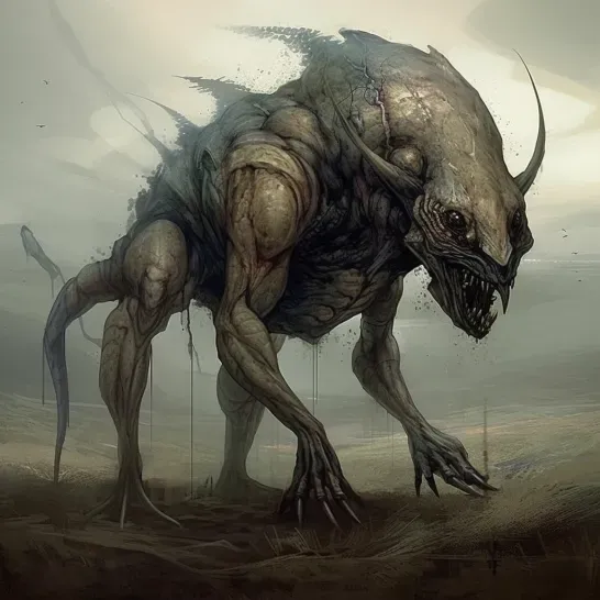 Horrifying Beasts Midjourney Prompt | PromptBase