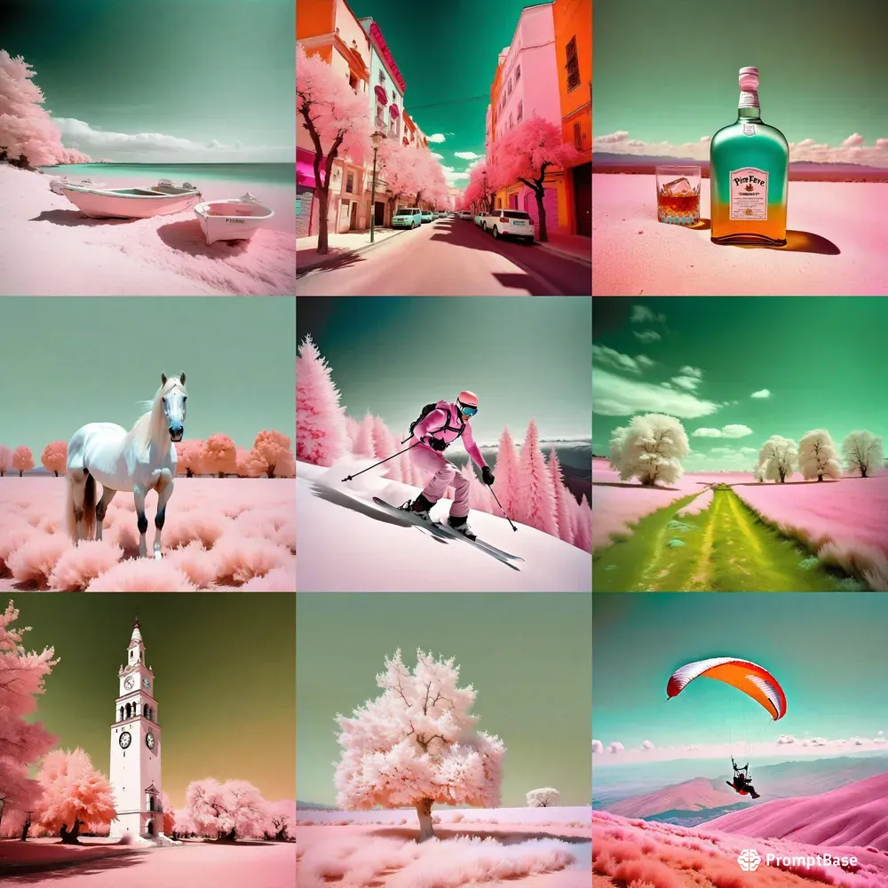 Infrared Photographs Stable Diffusion Prompt | PromptBase