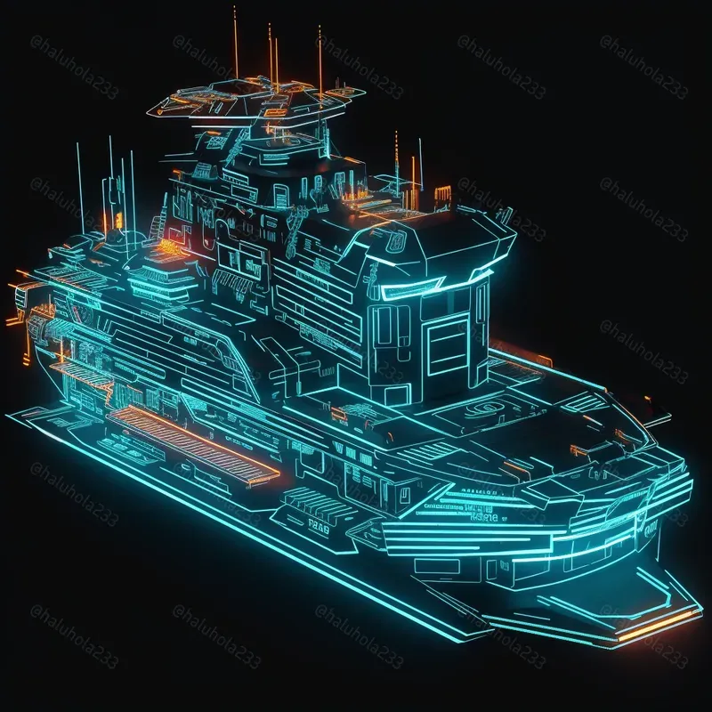 Vr Transportation Hologram Models Midjourney Prompt | PromptBase