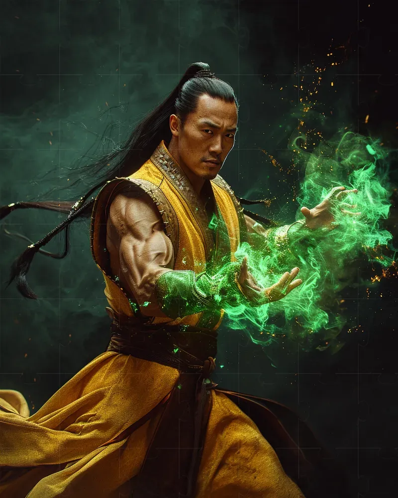 Epic Cinematic Mortal Kombat Fighters Midjourney Prompt | PromptBase