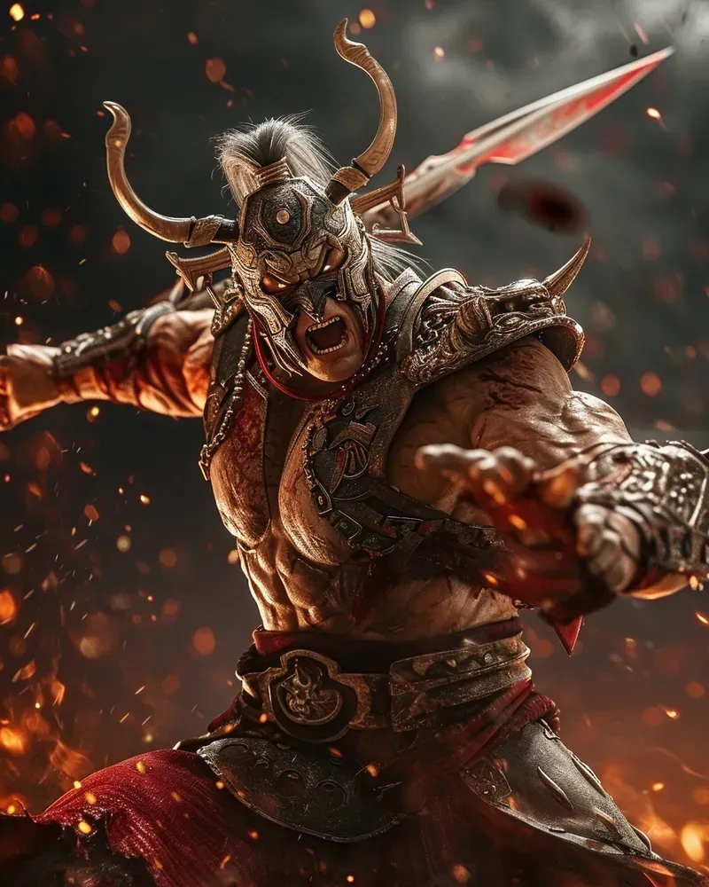 Epic Cinematic Mortal Kombat Fighters Midjourney Prompt | PromptBase