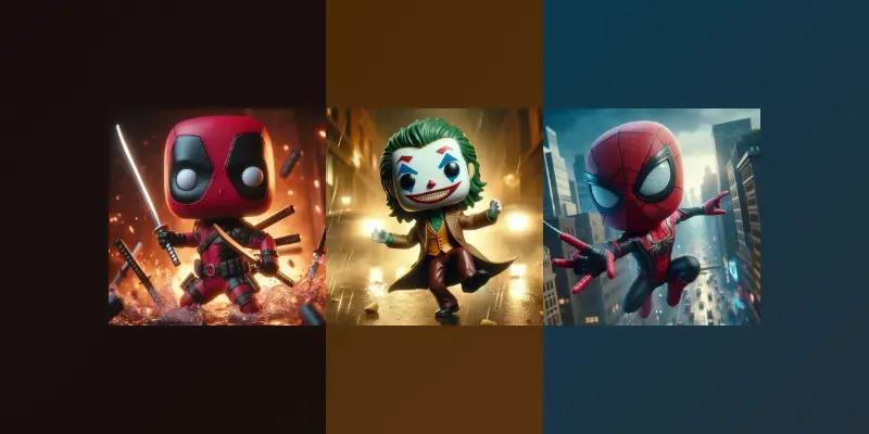 Premium Funko Pop Action Figures DALL·E Prompt | PromptBase