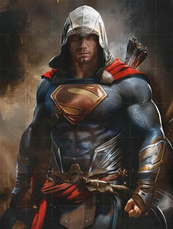 Comics Heroes As Assassins Creed Midjourney Prompt | PromptBase