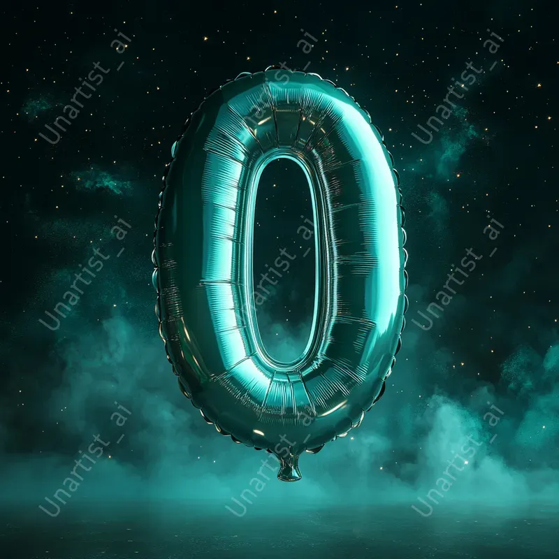 Floating Number Balloon Designs Midjourney Prompt | PromptBase