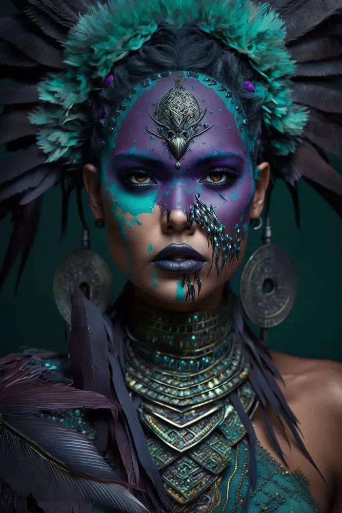 Tribal Goddess Avatars Midjourney Prompt | PromptBase