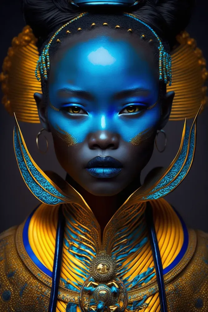 Tribal Goddess Avatars Midjourney Prompt | PromptBase