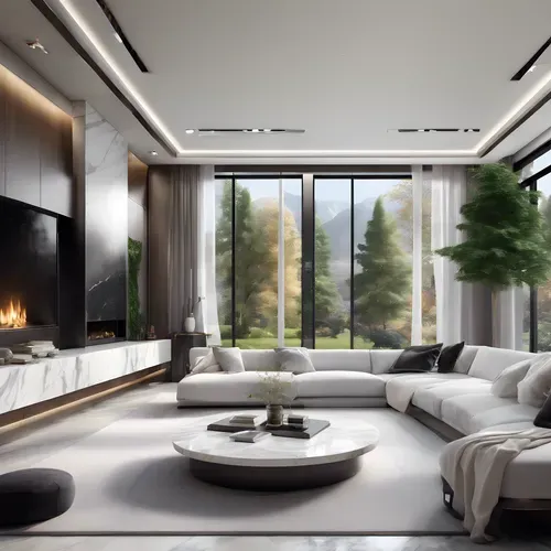 Interior Designed Living Rooms App | PromptBase