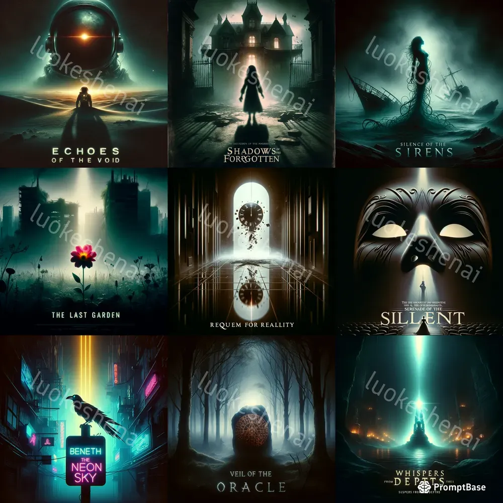 Surprise Suspense Movie Poster Art DALL·E Prompt | PromptBase