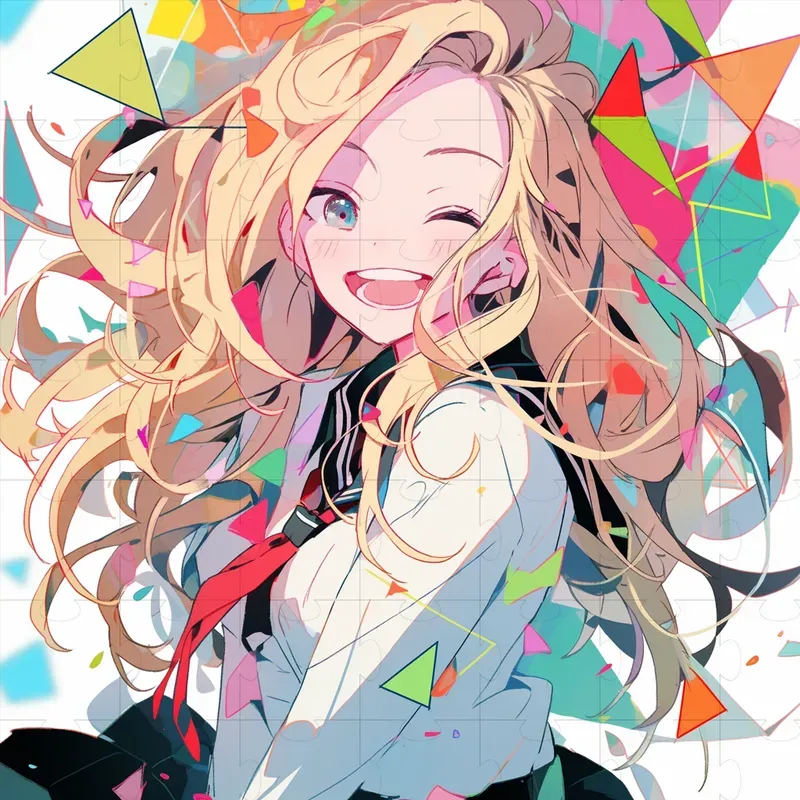 Abstract Anime Characters Posters Midjourney Prompt | PromptBase