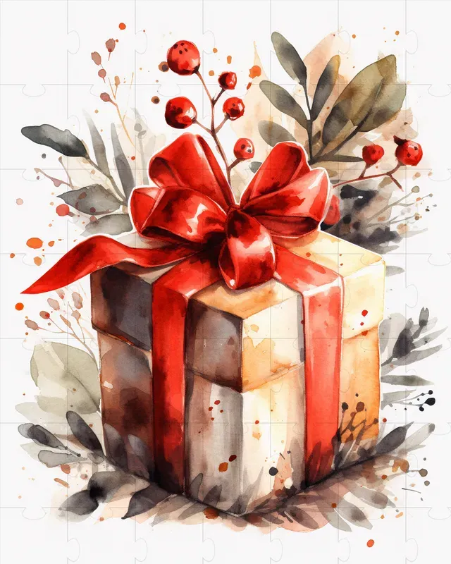 Watercolor Christmas Clip Art Midjourney Prompt | PromptBase