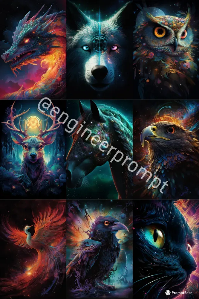 Apocalyptic Beasts Unleashed Wallpapers Midjourney Prompt | PromptBase