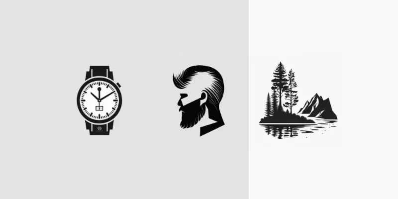 Minimalist Pictogram Icons And Symbols Midjourney Prompt | PromptBase