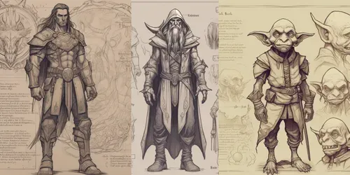 Full Body Reference Sheets Midjourney Prompt | PromptBase