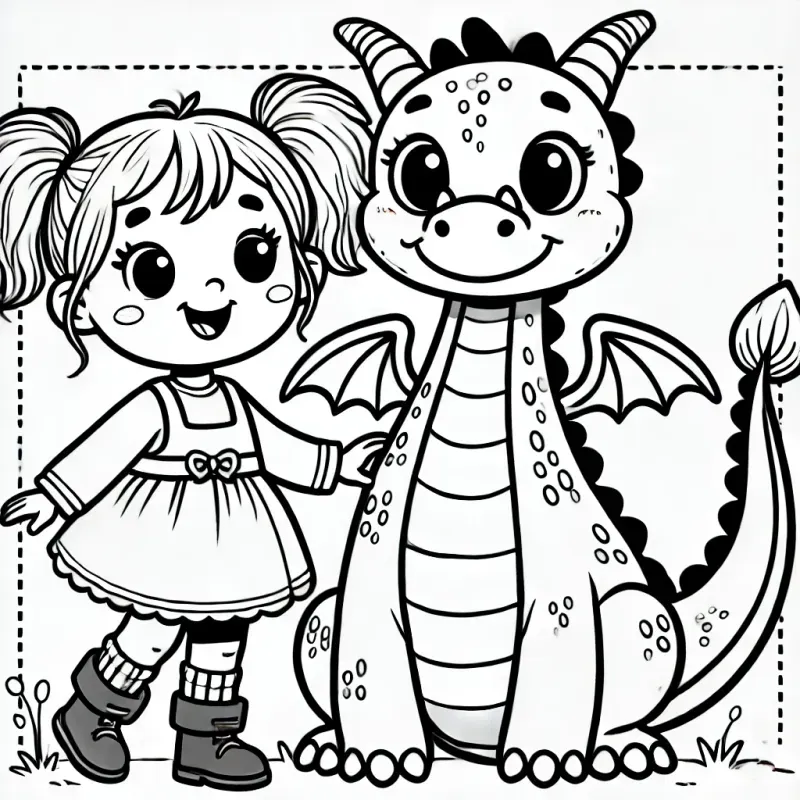 Simple Toddler Coloring Pages DALL·E Prompt | PromptBase