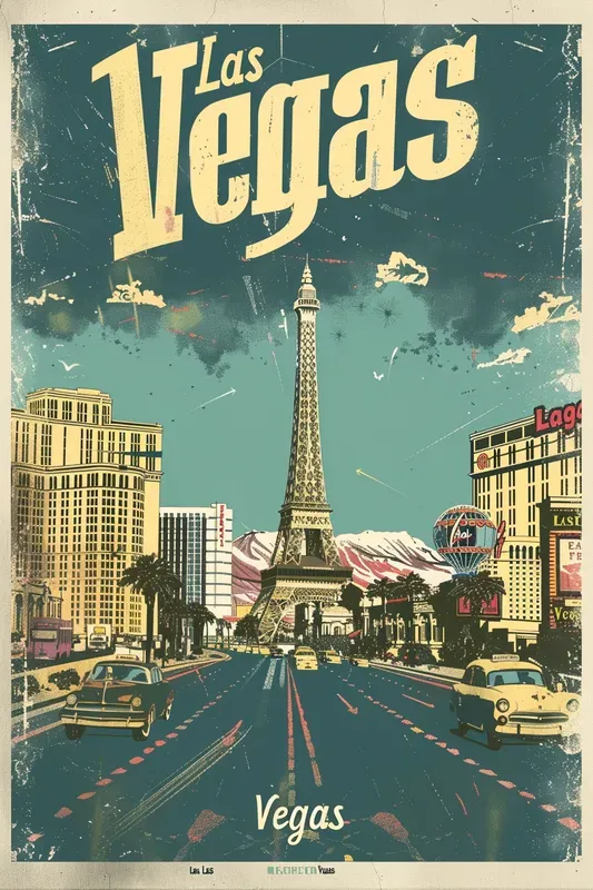 Vintage City Posters Midjourney Prompt | PromptBase