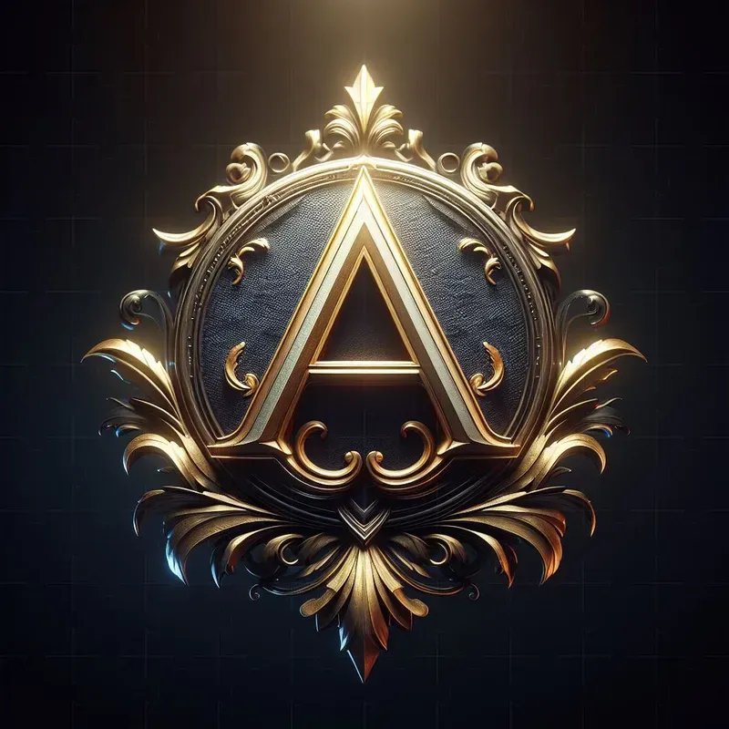 3D Royal Heraldry Alphabet DALL·E Prompt | PromptBase