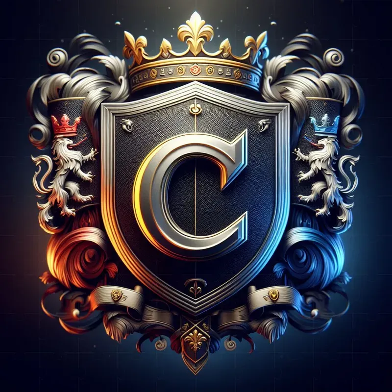 3D Royal Heraldry Alphabet DALL·E Prompt | PromptBase