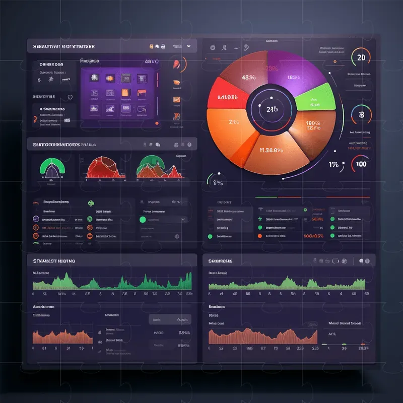 Professional Dashboard Layouts Midjourney Prompt | PromptBase