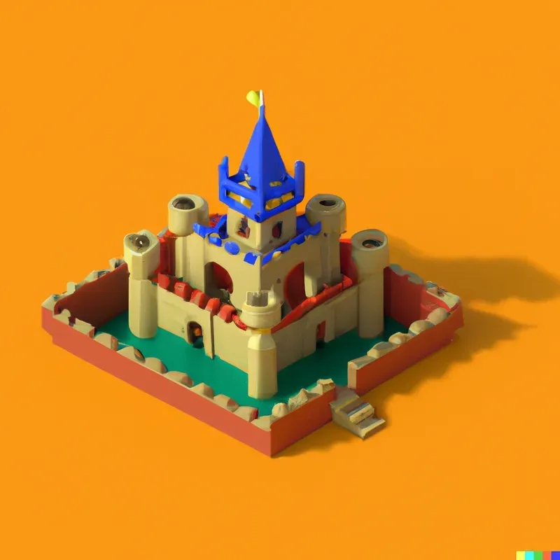 Lego buildings DALL·E Prompt | PromptBase