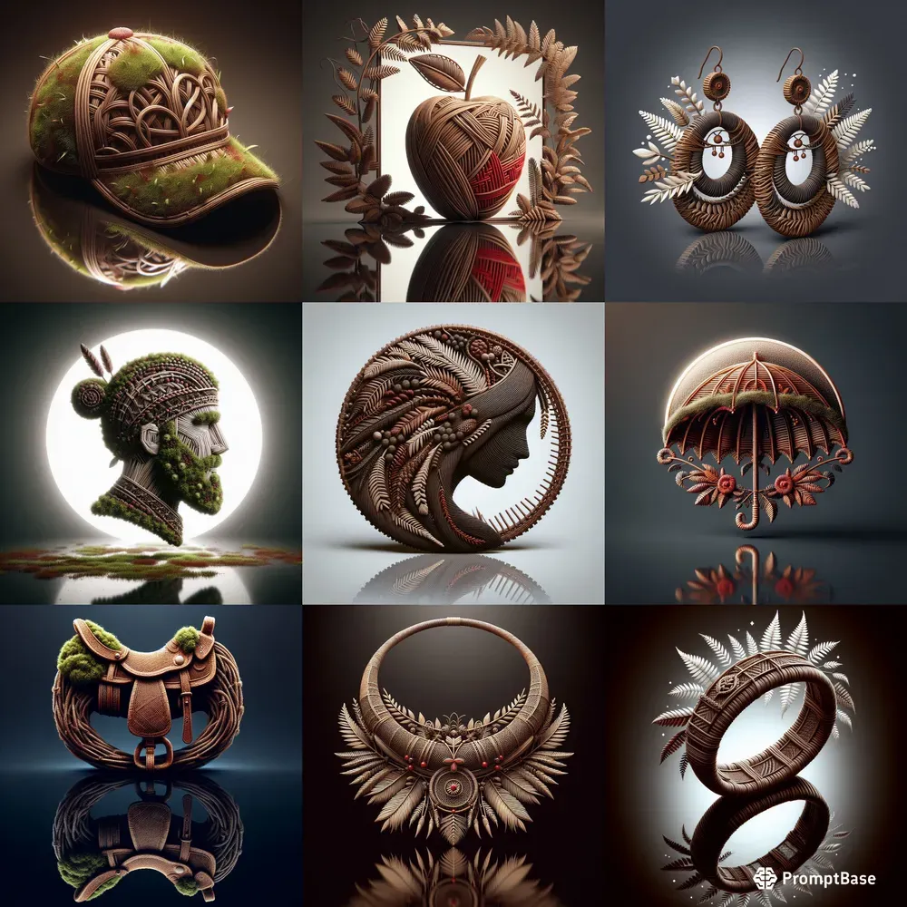 Wicker Logo DALL·E Prompt | PromptBase