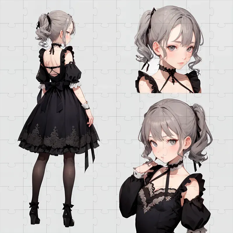 Female Character Turnaround Illustrations Stable Diffusion Prompt ...