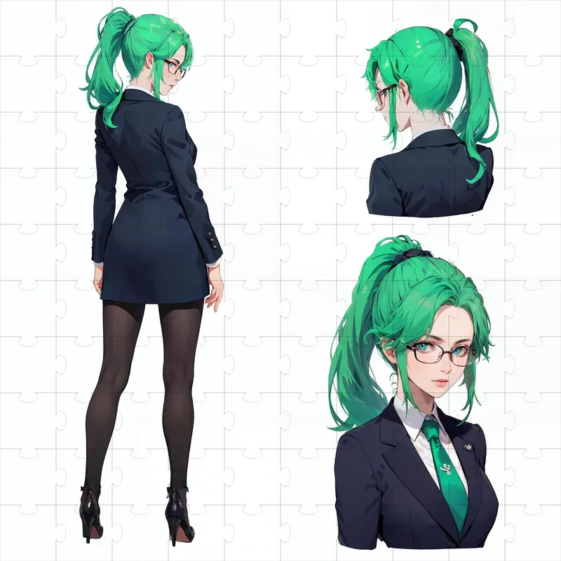 Female Character Turnaround Illustrations Stable Diffusion Prompt ...