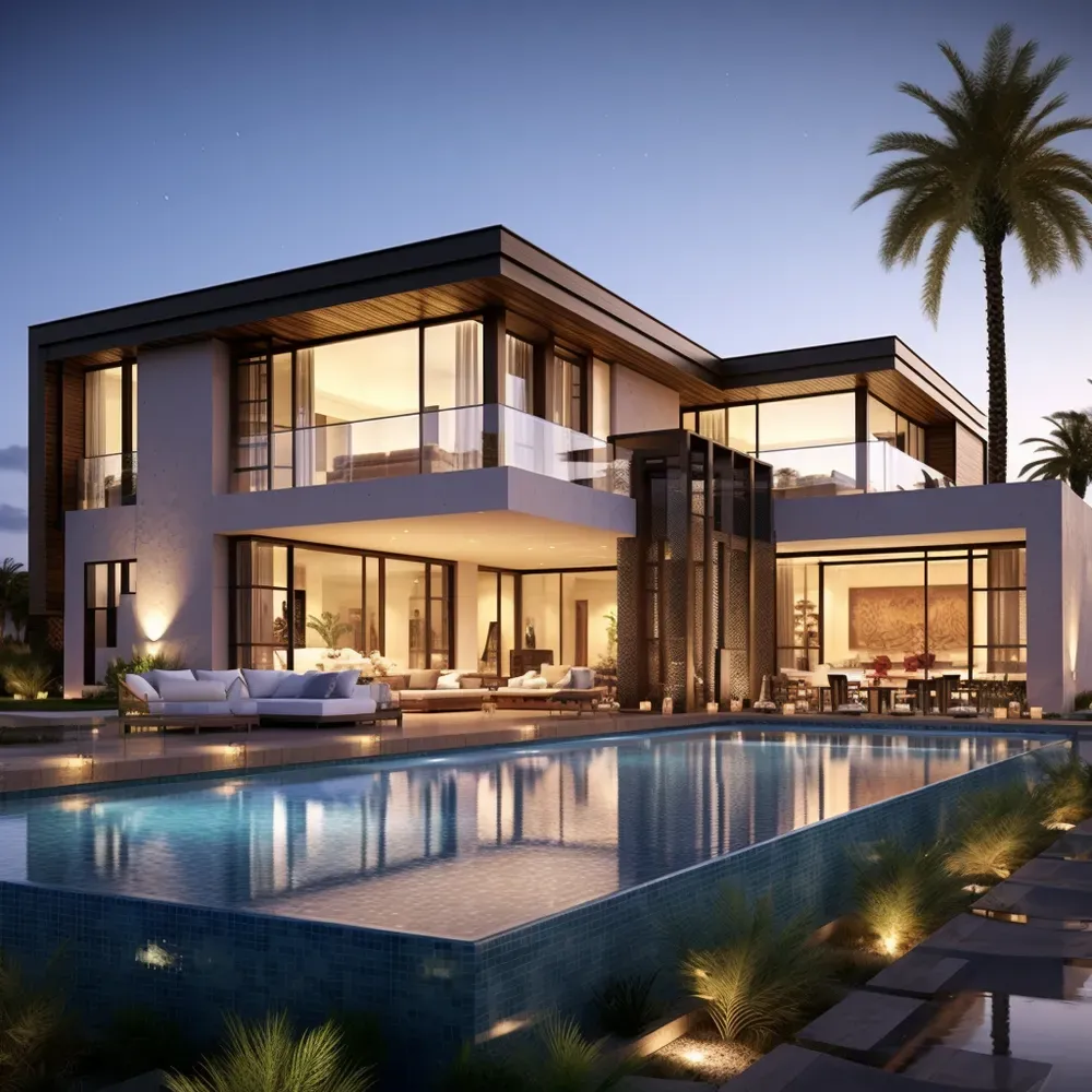 Modern Villas Designs Midjourney Prompt | PromptBase