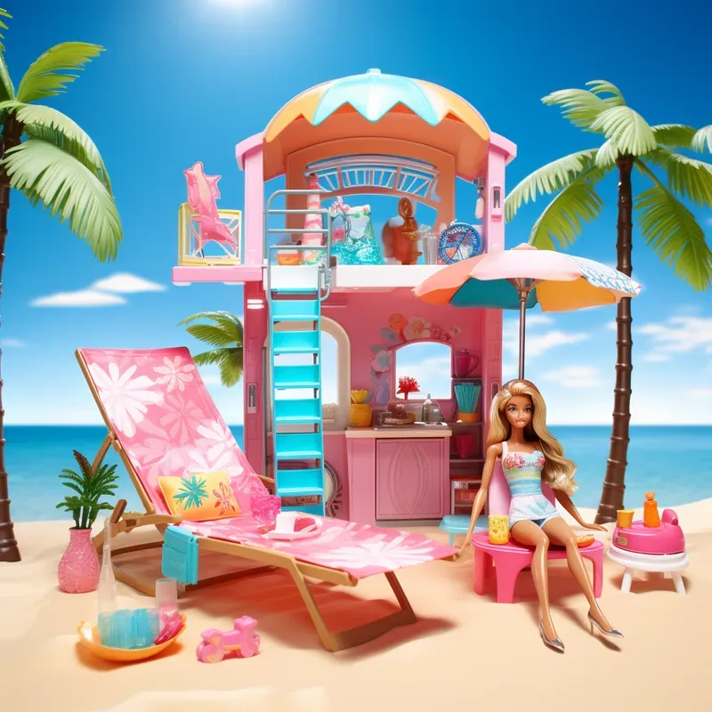 Barbie Doll Illustrations Midjourney Prompt | PromptBase